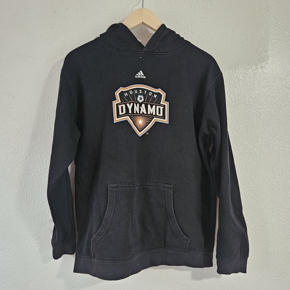 adidas | Sweaters | Houston Dynamo Adidas Black Logo Set Pullover ...